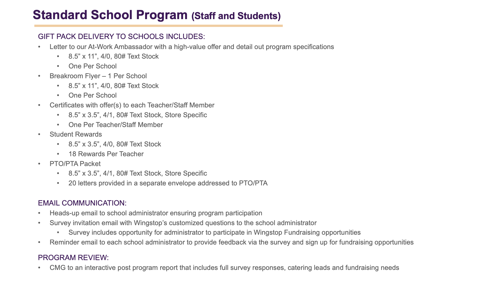 Wingstop Store Participation School Program 26 | Channel Media Group